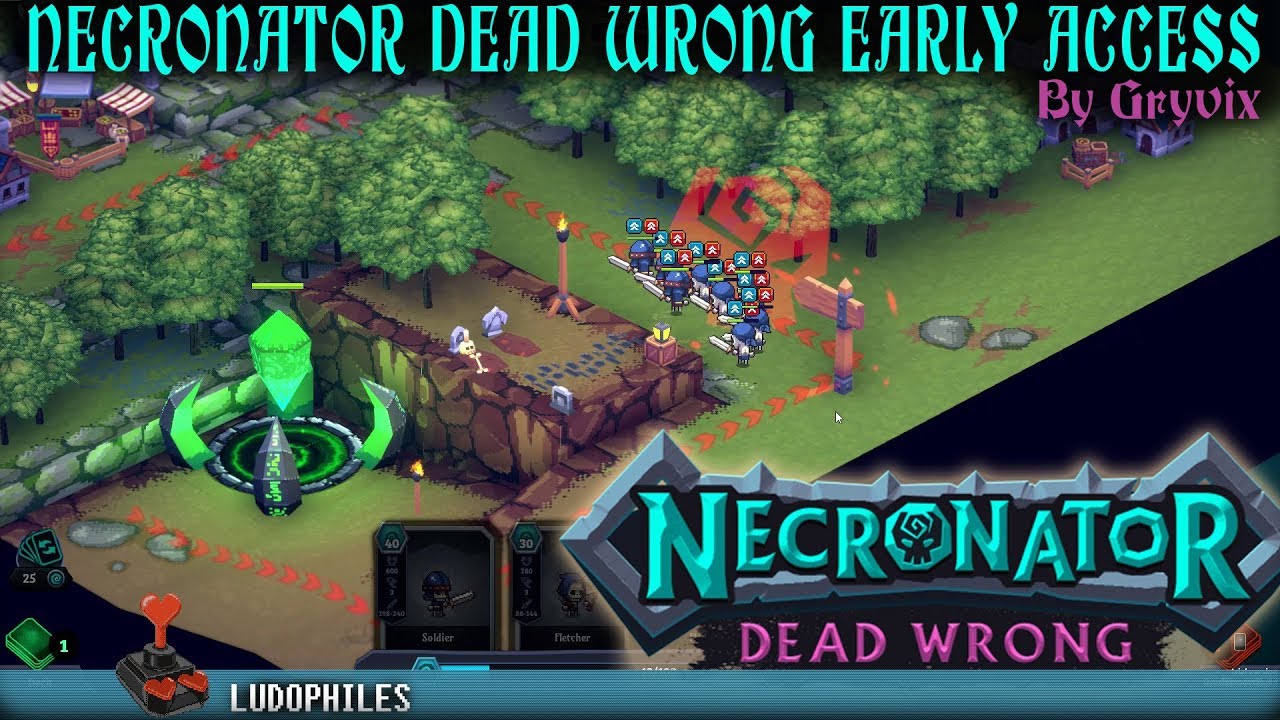 Necronator: Dead Wrong Early Access Preview - YouTube