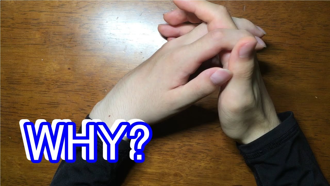 This is the reason I only play with one hand - YouTube