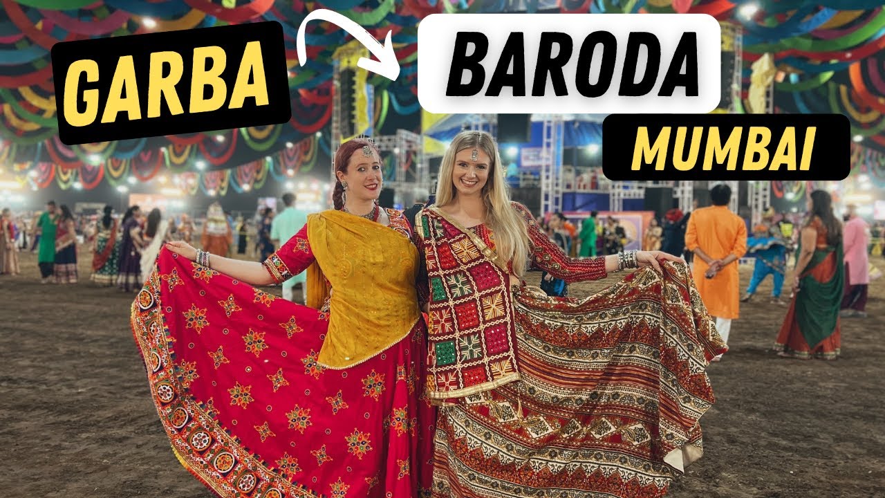 4 DAYS GARBA IN A ROW! Our different Garba experiences JenniJi - YouTube