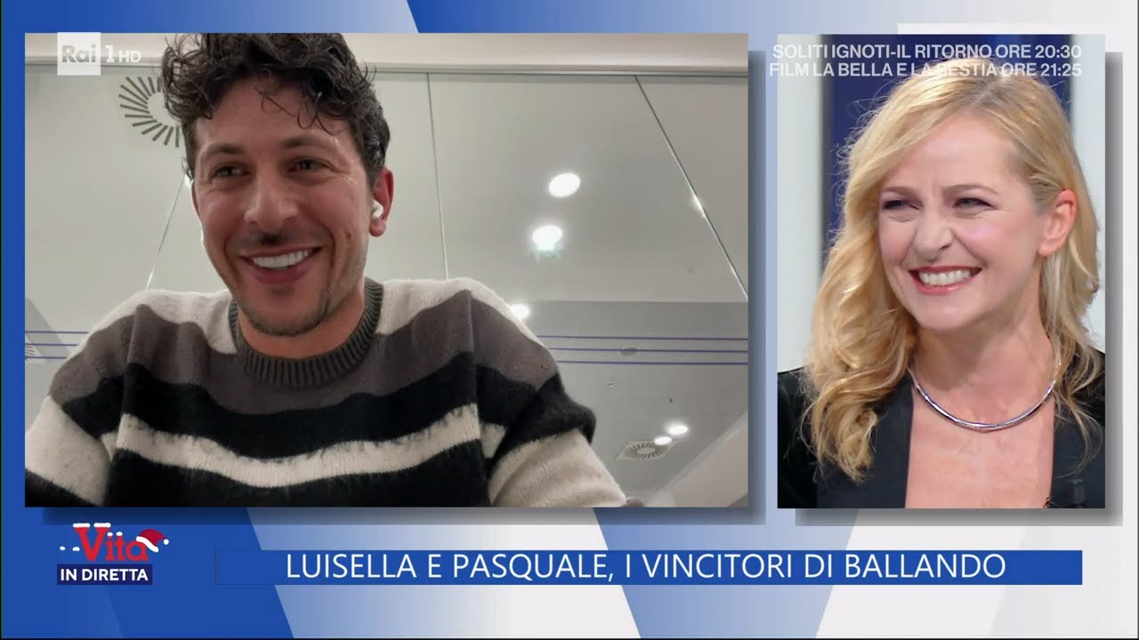 Luisella e Pasquale, i vincitori di Ballando - La Vita in diretta - 26 ...