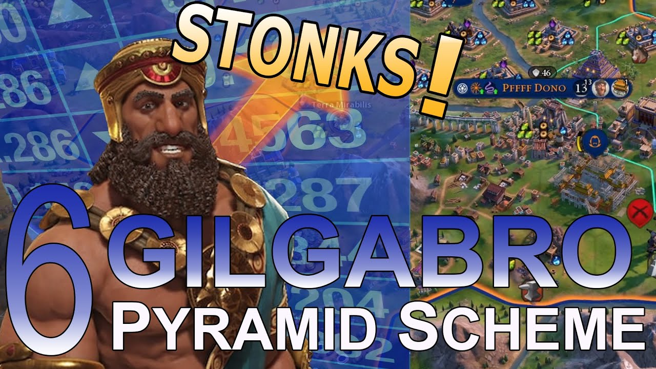 Civ 6 on DEITY - Gilgabros Pyramid Scheme - Part 6 - YouTube
