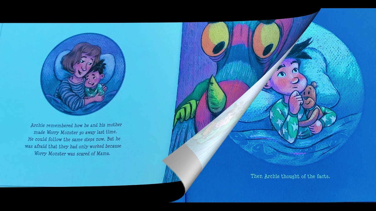 Mrs C Readalouds - Go Away Worry Monster Bookweek 2021 CBCA - YouTube