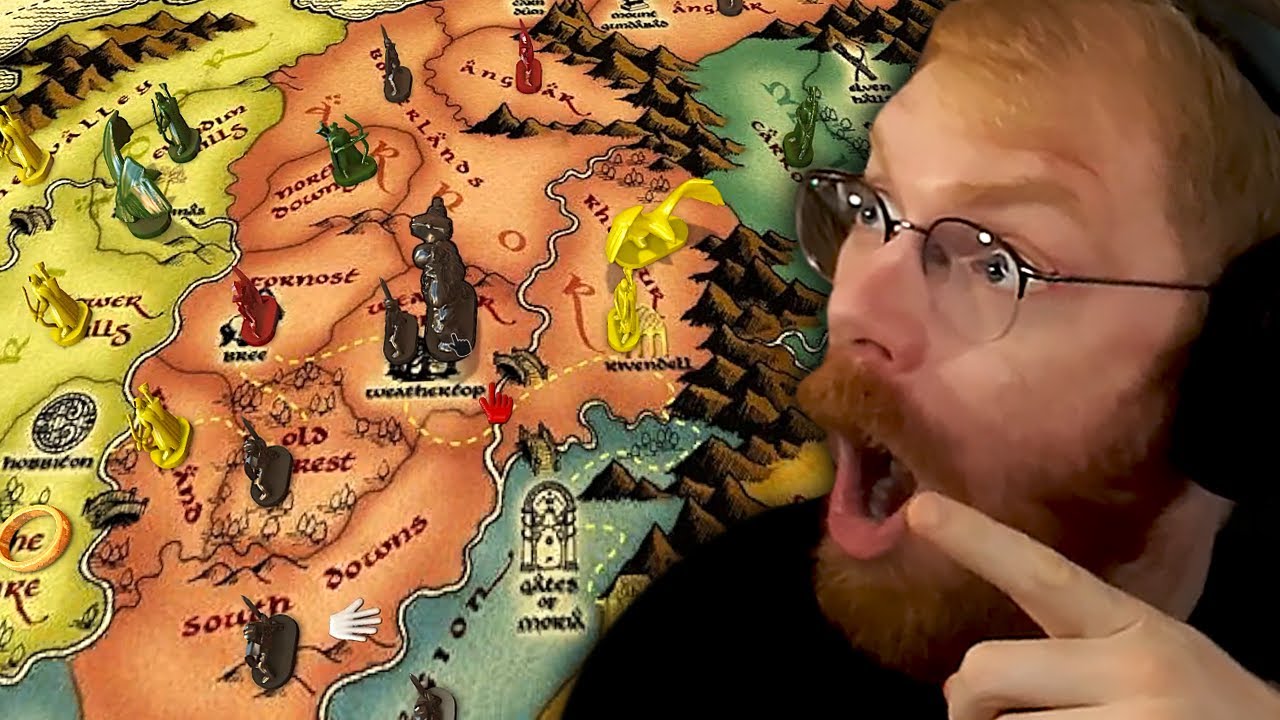 Lord Of The Rings Risk Board Game