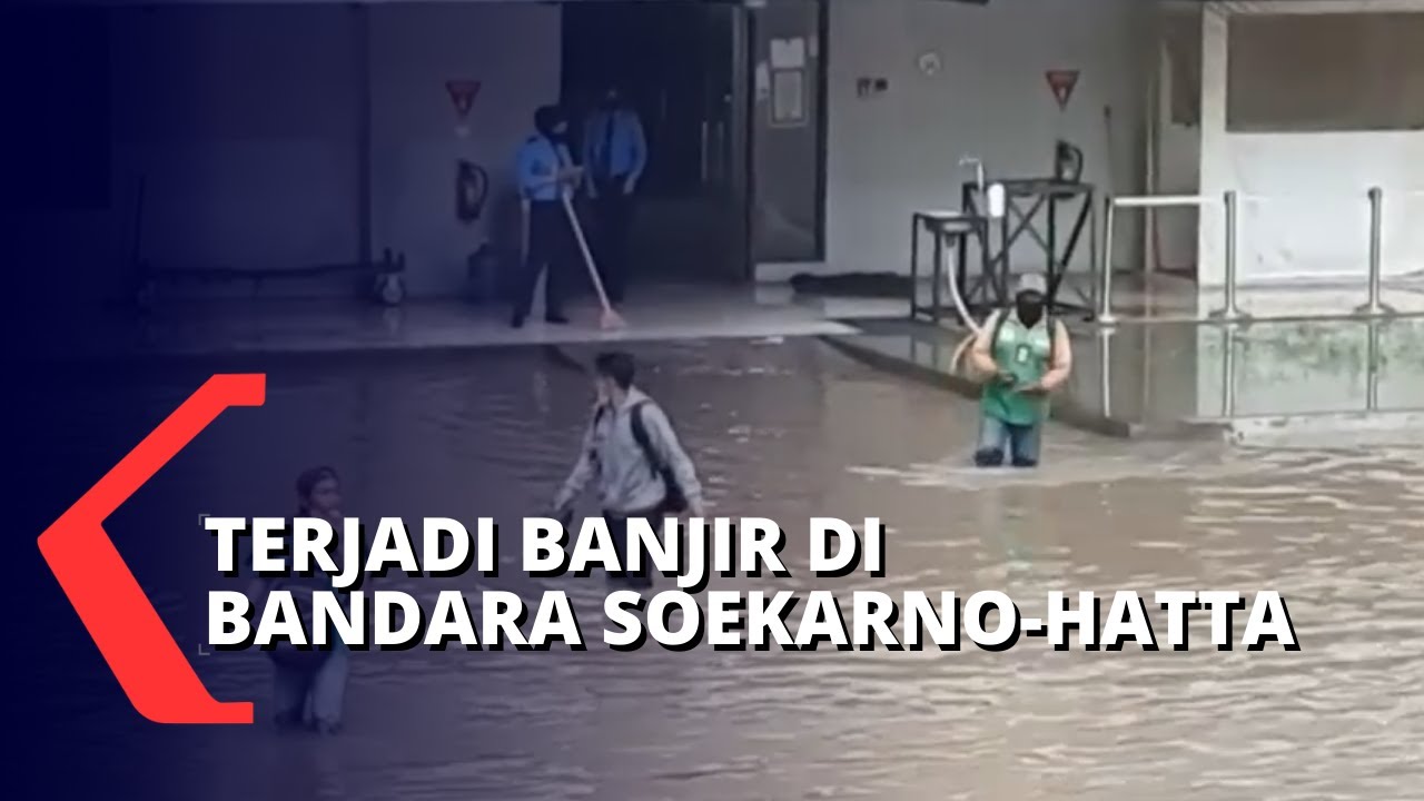 Area Bongkar Muat Terminal 3 Bandara Soekarno-Hatta Terendam Banjir ...