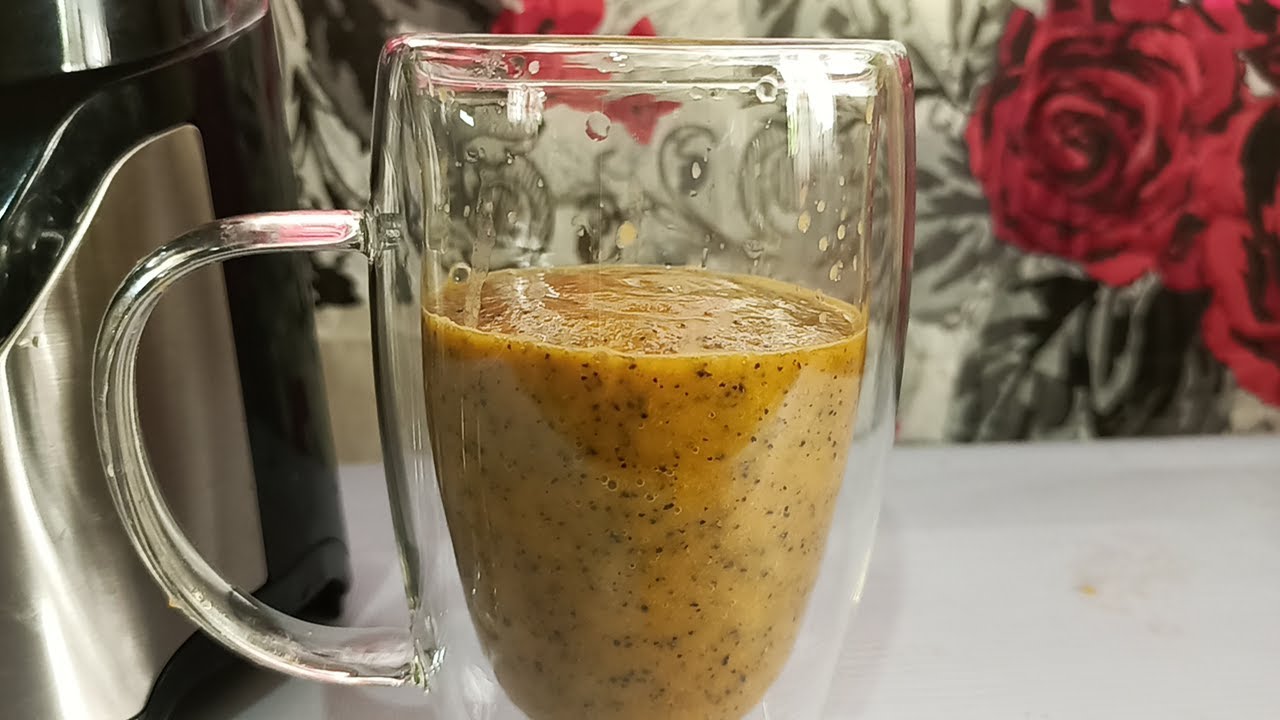 How to Make Healthy Papaya Seeds Smoothie | Amazing Papaya Seeds Health ...