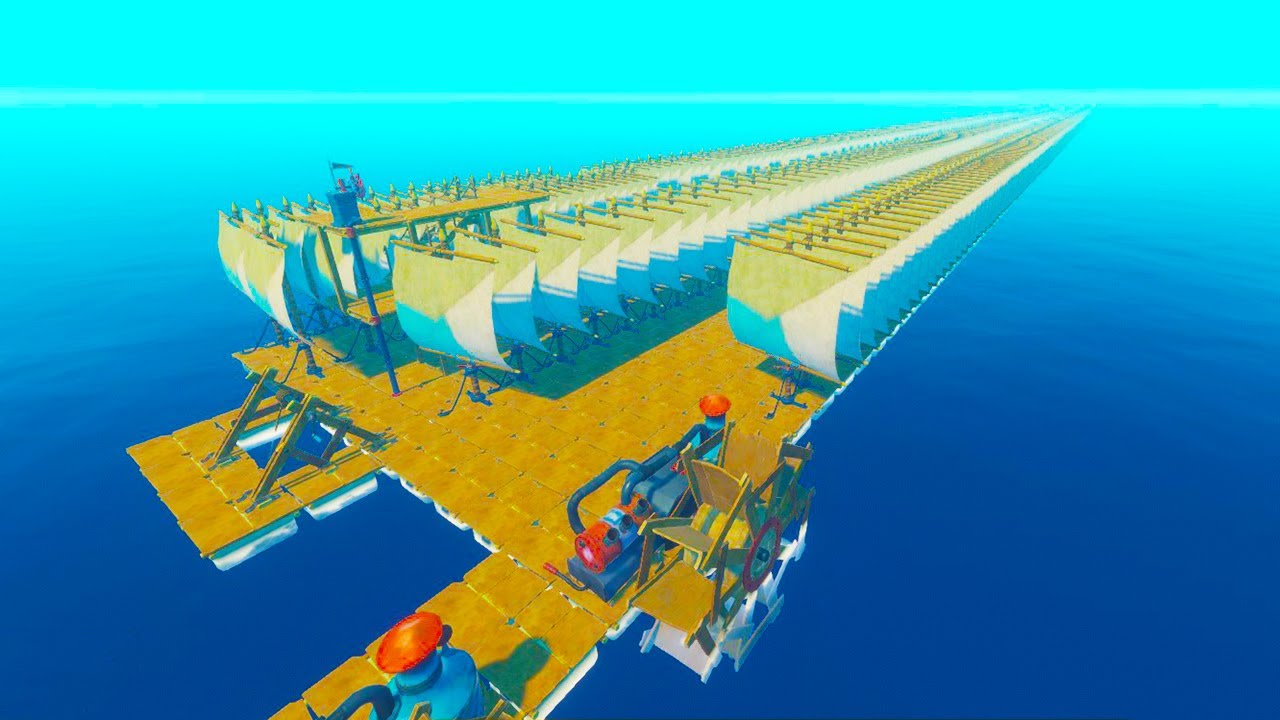 I Broke Raft With Too Much Speed - YouTube