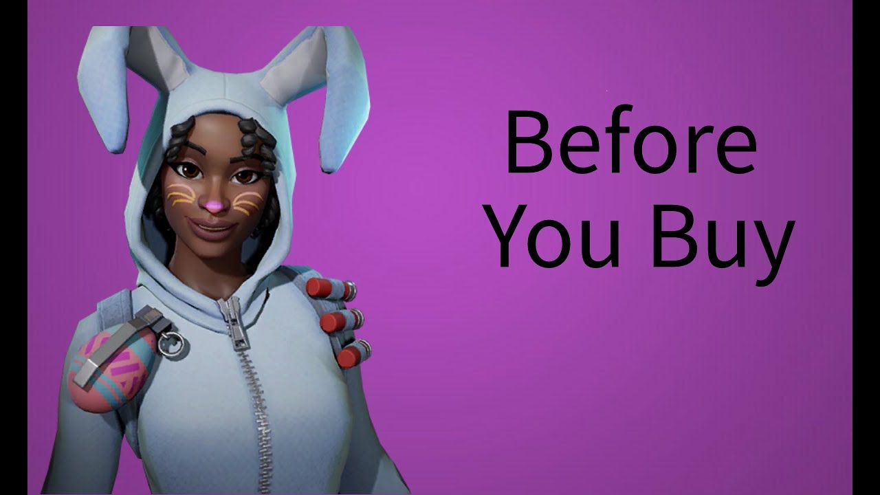 Awesome Fortnite Gameplay of the Bunny brawler skin - YouTube