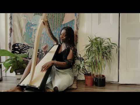 Moments of calm | 1 hour Calming deep sleep harp music | harp sessions