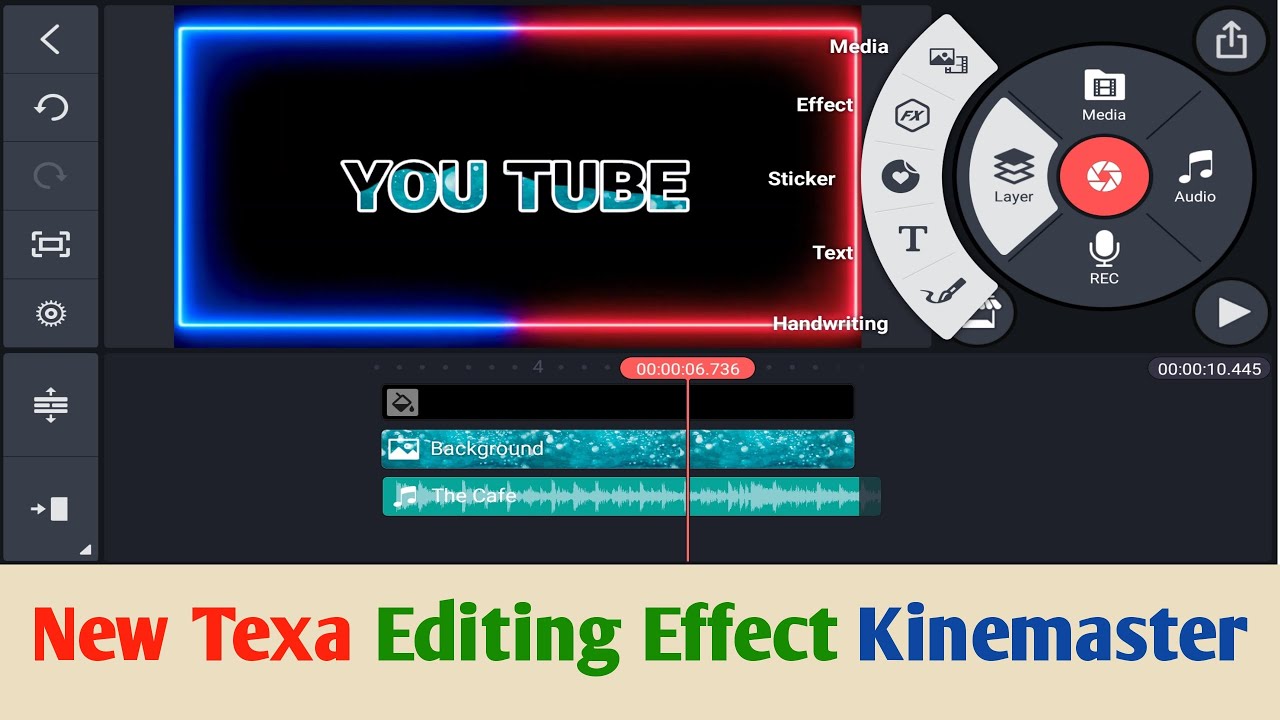 haw to mek dansing text effects in kinemaster Technical Veeru - YouTube