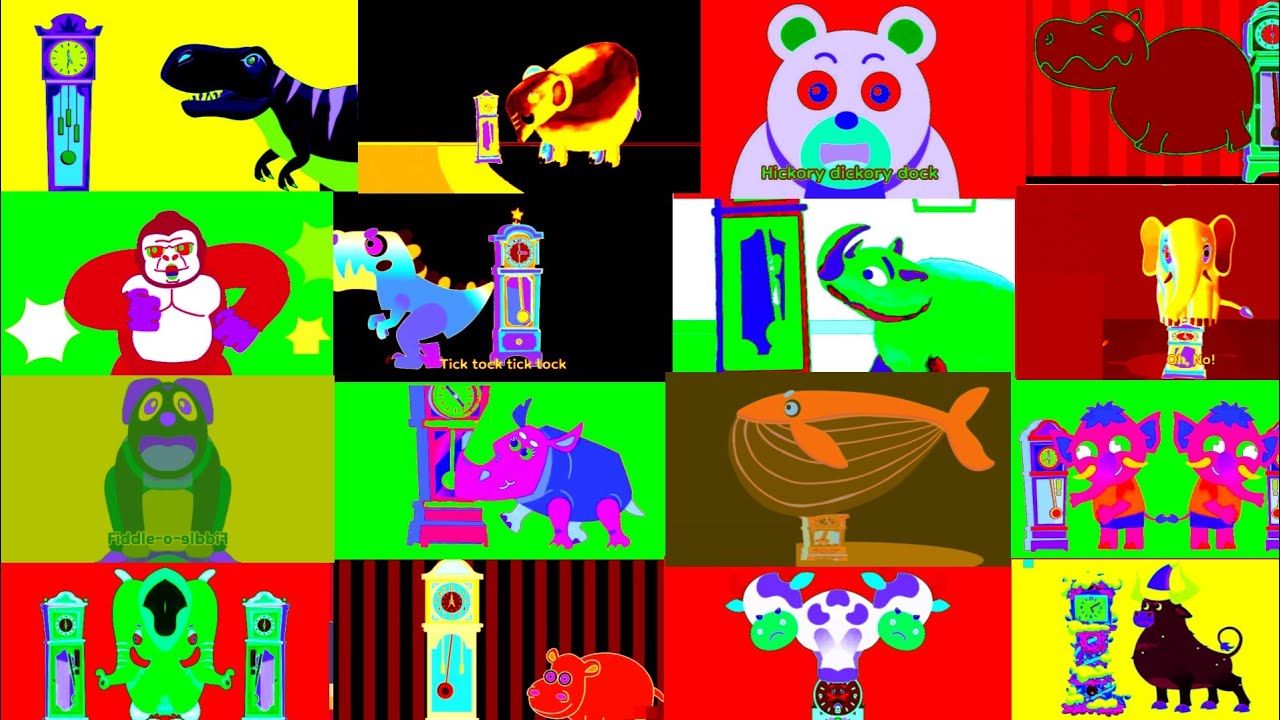 THE ELEPHANT WITH FRIENDS (HICKORY DICKORY DOCK) SEASON 3 EP 8 - YouTube