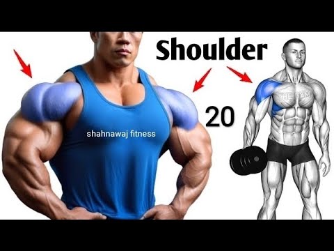 20 Huge Shoulder Workout At Gym - Build Massive Shoulders - YouTube