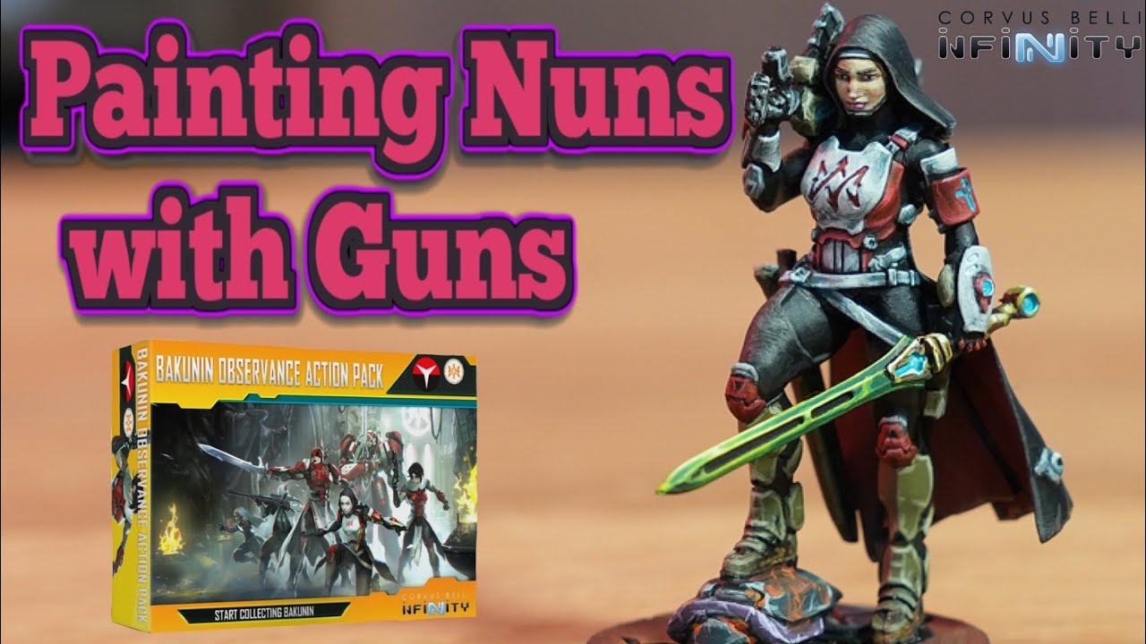 Reverend Moira Painting Tutorial | Bakunin Observance | Infinity Corvus ...