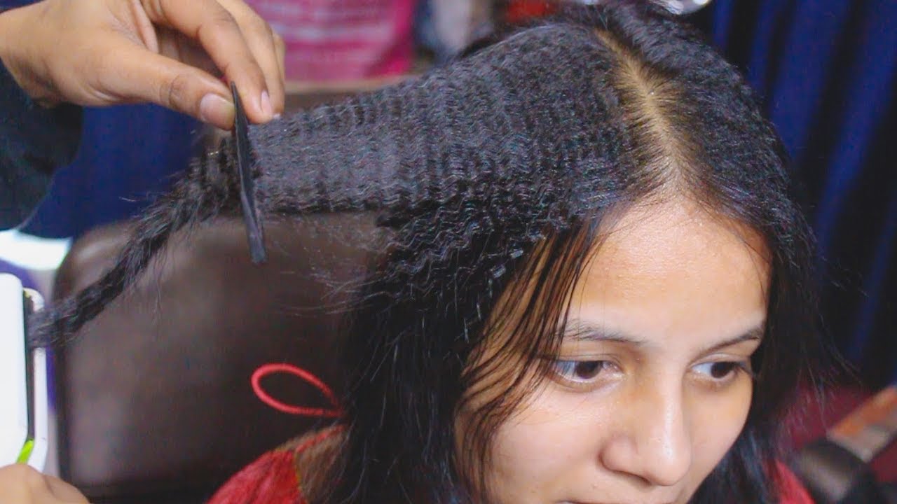 अपने बालों को समेटने का तरीका How to Crimp Your Hair | Real party and ...
