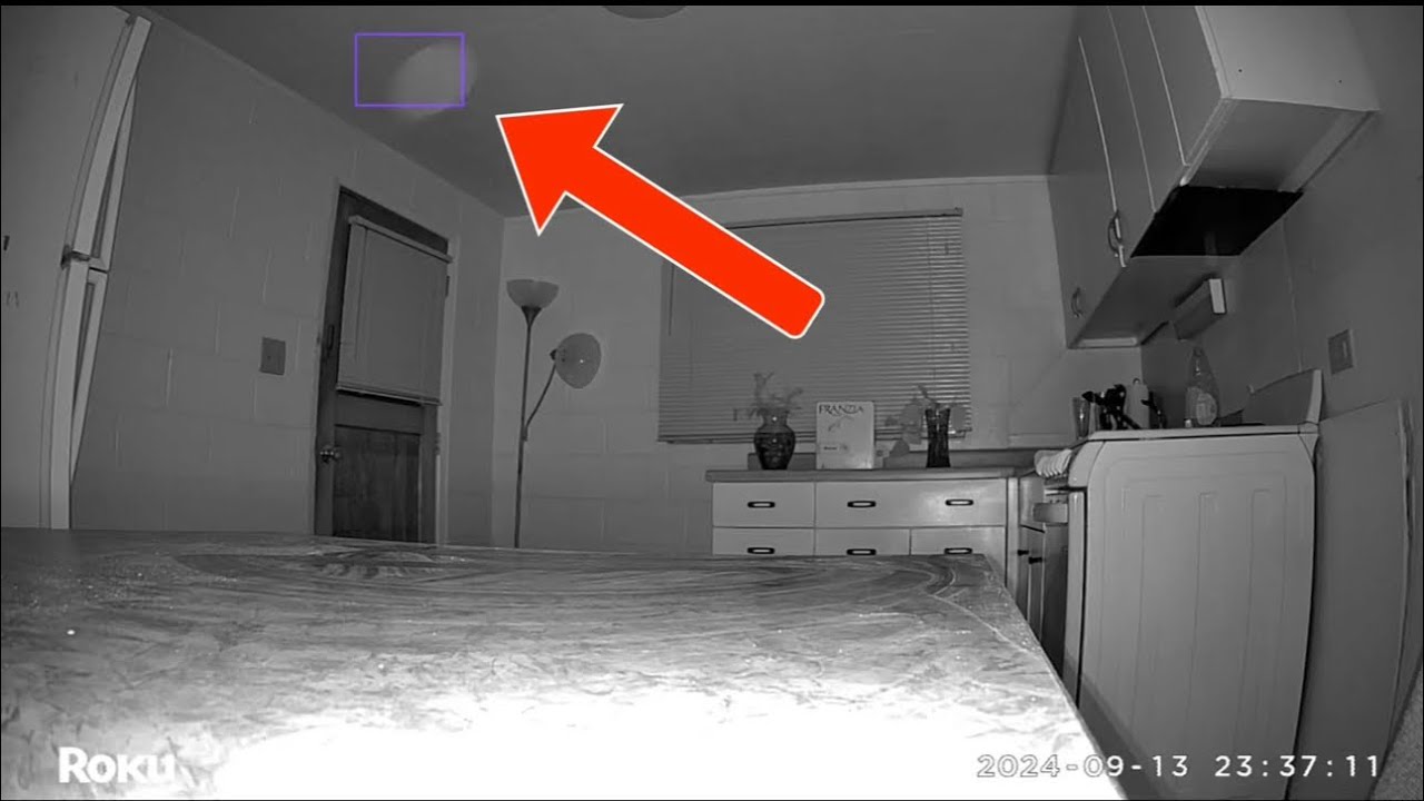 Mysterious floating Orb caught on security camera - YouTube