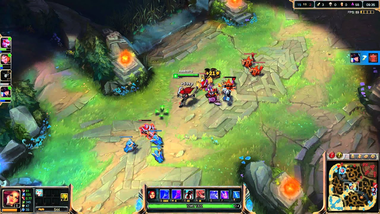 League of Legends Katarina Mid Gameplay! - YouTube