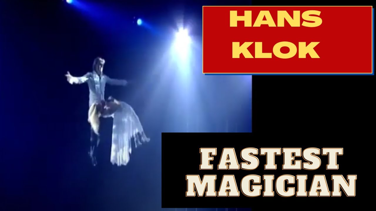 Hans Klok Greatest magic Illusion - YouTube