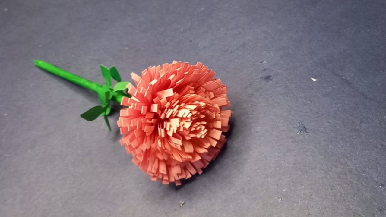 Beautiful flowers// 5 min craft // Flower for vase // flower for ...