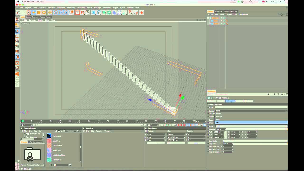 Zola Media Tutorial 17 - Mograph02 - The Cloner Object [C4D] - YouTube