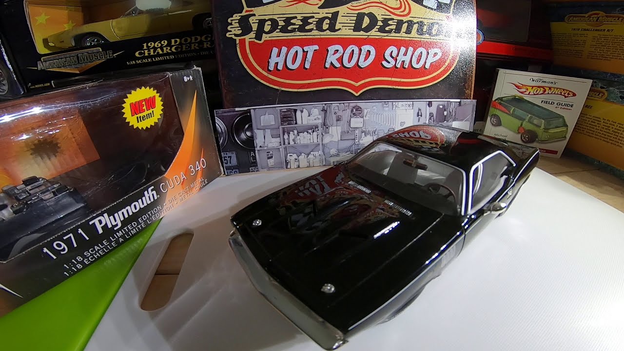 Scale 1:18 1971 PHANTASM Cuda "The Movie Car" (Episode #9) - YouTube