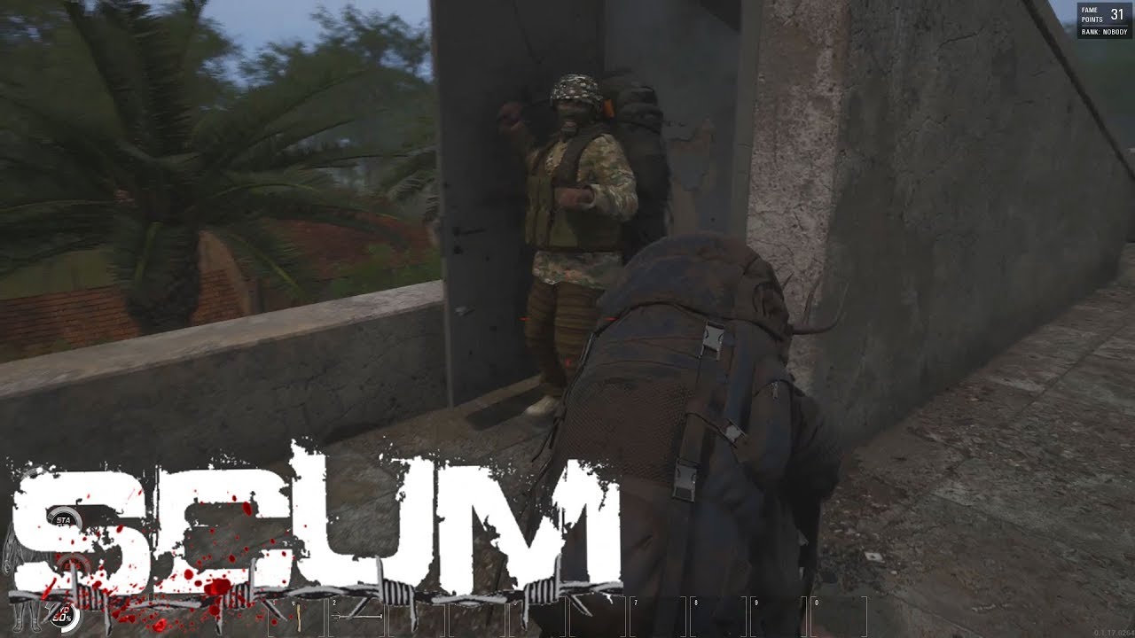 SCUM - First Player Encounter! - YouTube