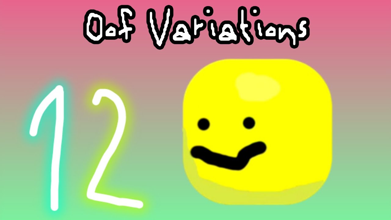 Oof Variations Part 12 (570 vars) - YouTube