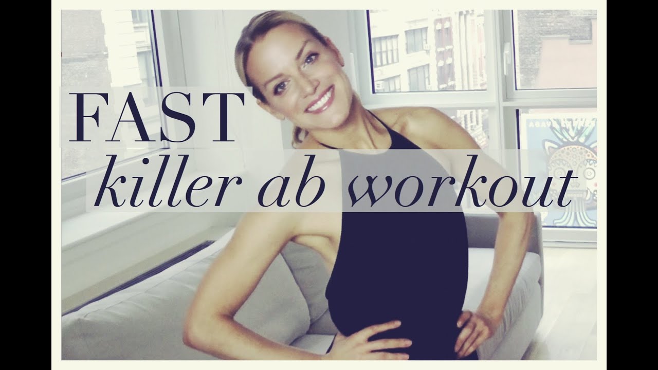 FAST KILLER AB WORKOUT! Flat belly workout - YouTube