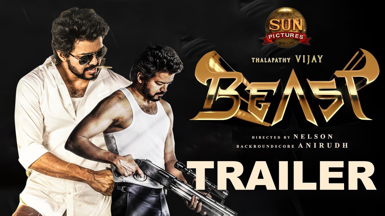 Beast Official Trailer | BEAST TRAILER | Thalapathy 65 | Beast Teaser ...