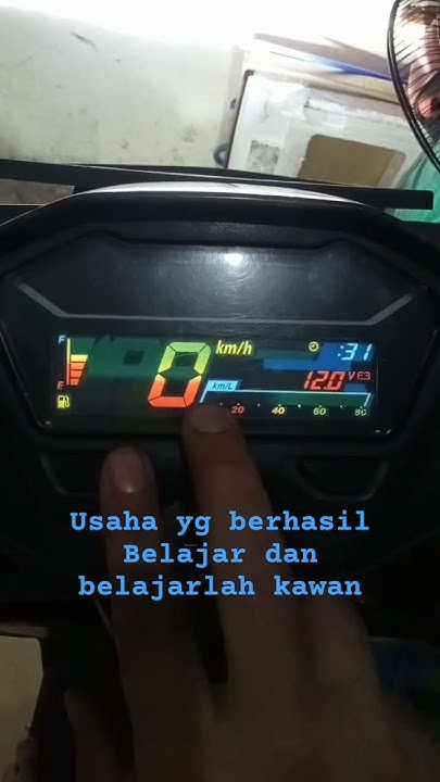 Mengganti polarizer dan menambahkan stiker speedometer vario 125 Led New - YouTube