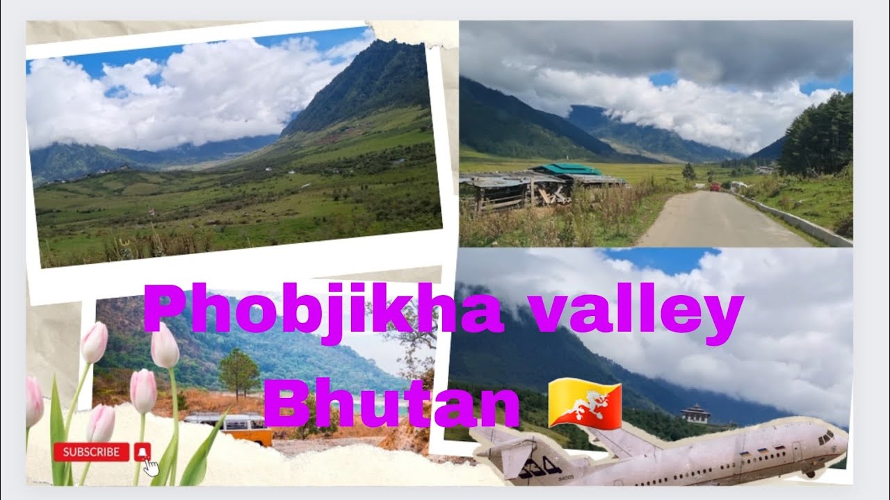 phobjikha valley Bhutan 🇧🇹 tours - YouTube