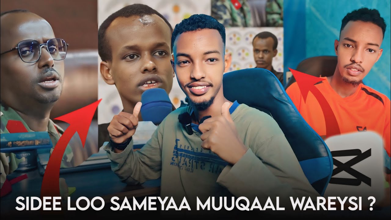 SIDEE LOO SAMEYAA MUUQAAL WAREYSI ? | Capcut Video Editing | Mobile ...