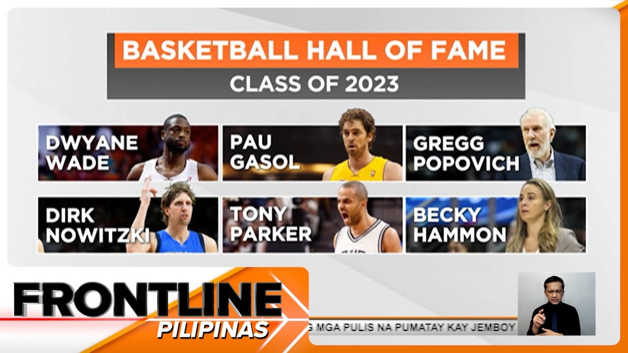 Ilang hoops legends, iniluklok sa Naismith Memorial Basketball Hall of Fame | Frontline ...