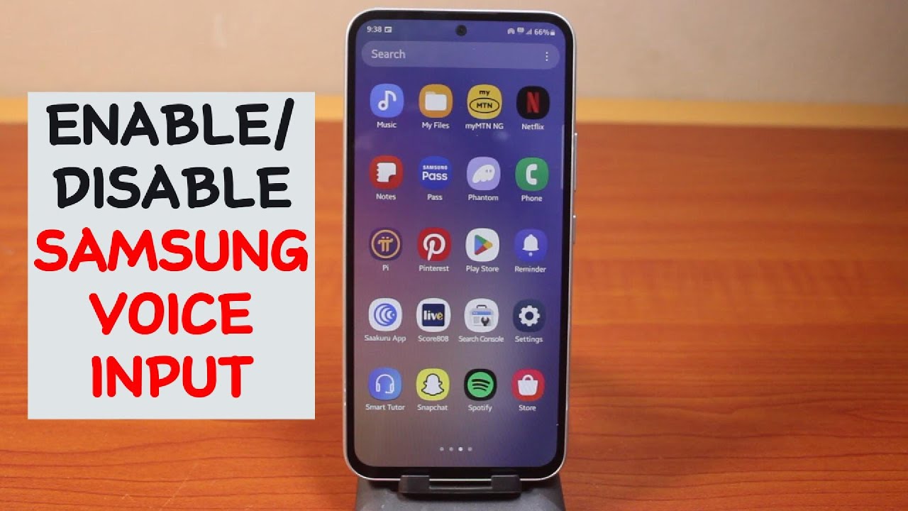 How to Enable/Disable Samsung Voice Input on Samsung Keyboard - YouTube