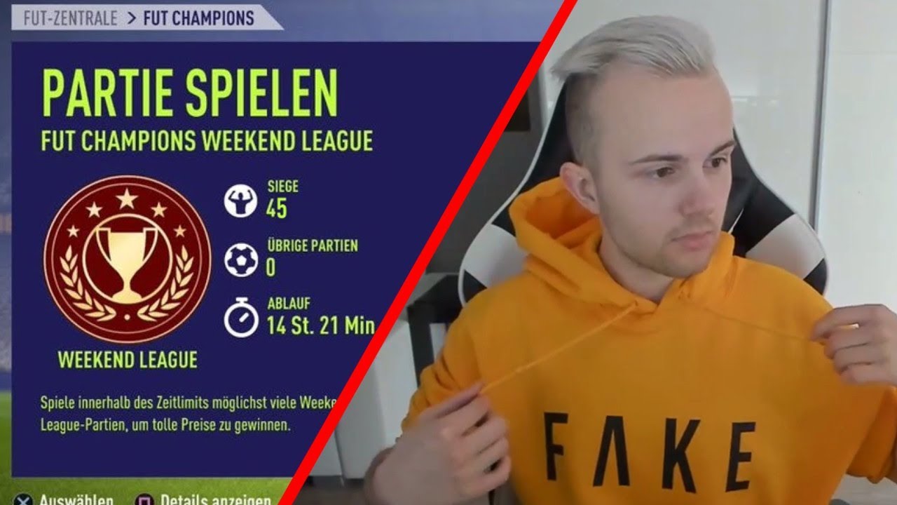 GamerBrother ist ESPORTLER und holt 45 SIEGE in der WEEKEND LEAGUE 😂 ...