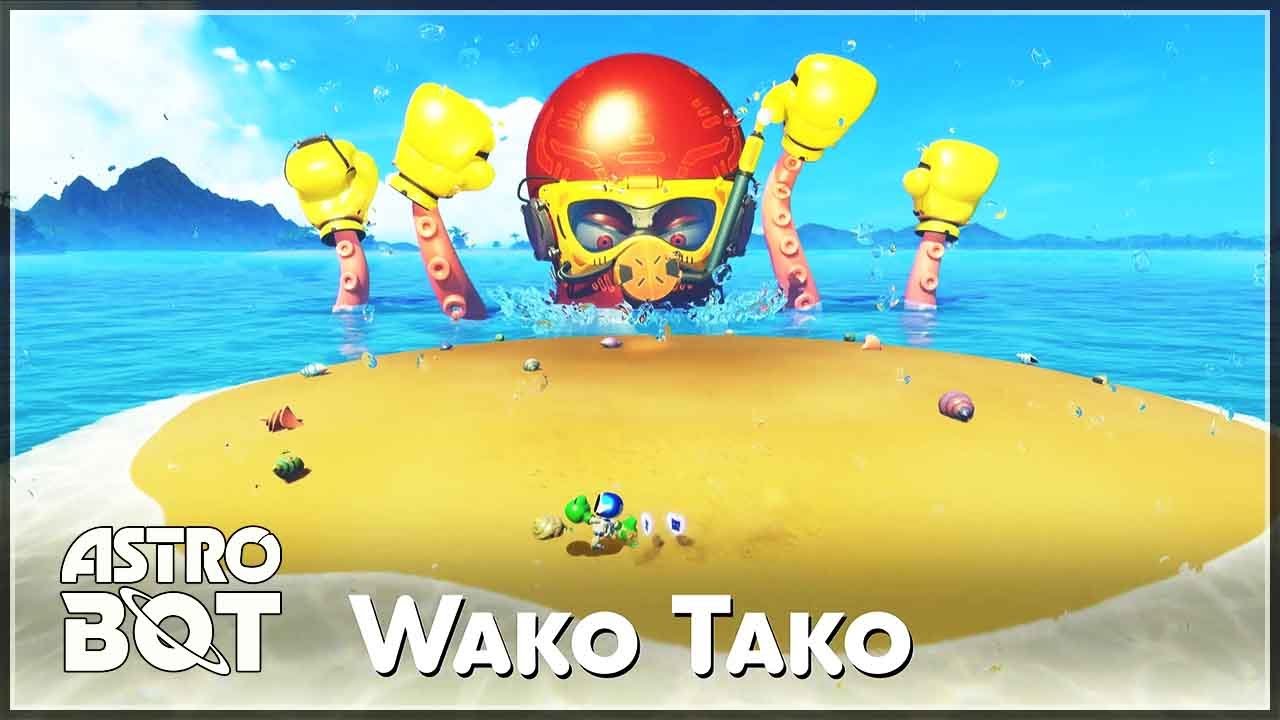 Wako Tako Boss Fight Astro Bot - YouTube