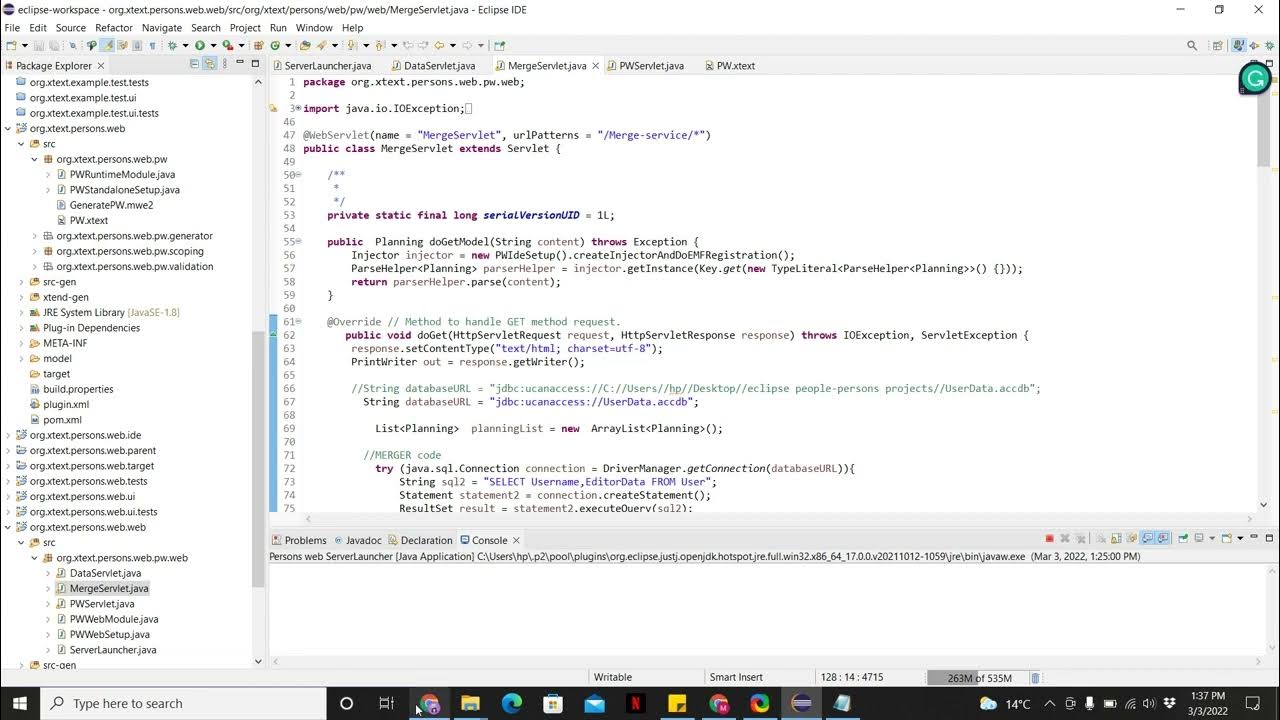 xText based collaborative modeling environment - YouTube