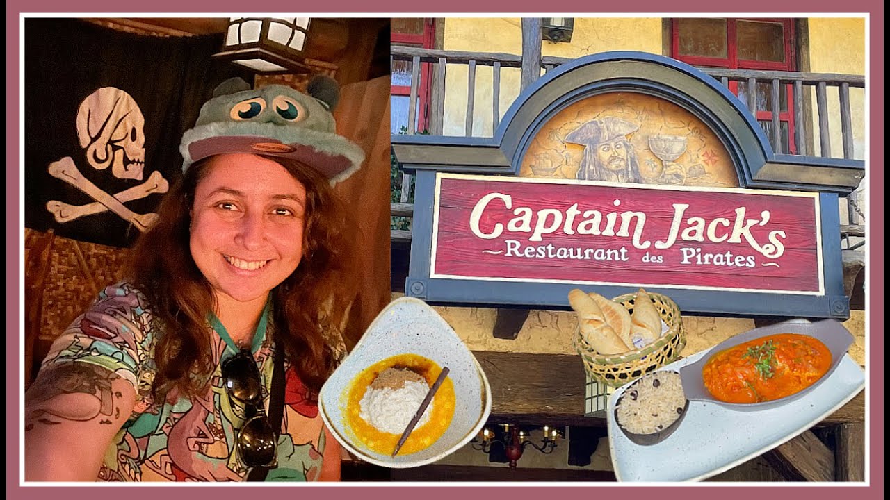 Is This DISNEYLAND PARIS Restaurant Worth the HYPE?! 🏴‍☠️ Captain Jack ...