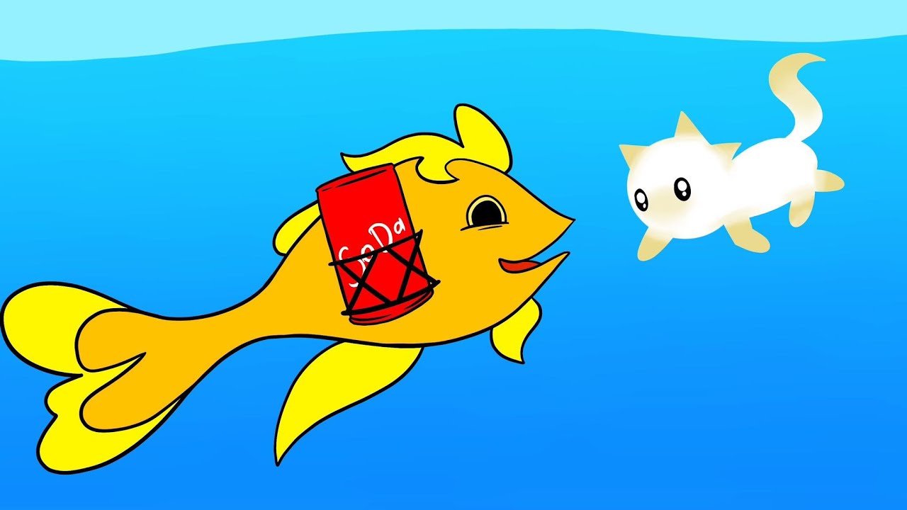 Łapiemy SODA FISH *Rybka co róbi wypić* w CAT GOES FISHING - YouTube