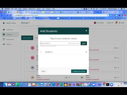 Adding Students to Prodigy - YouTube
