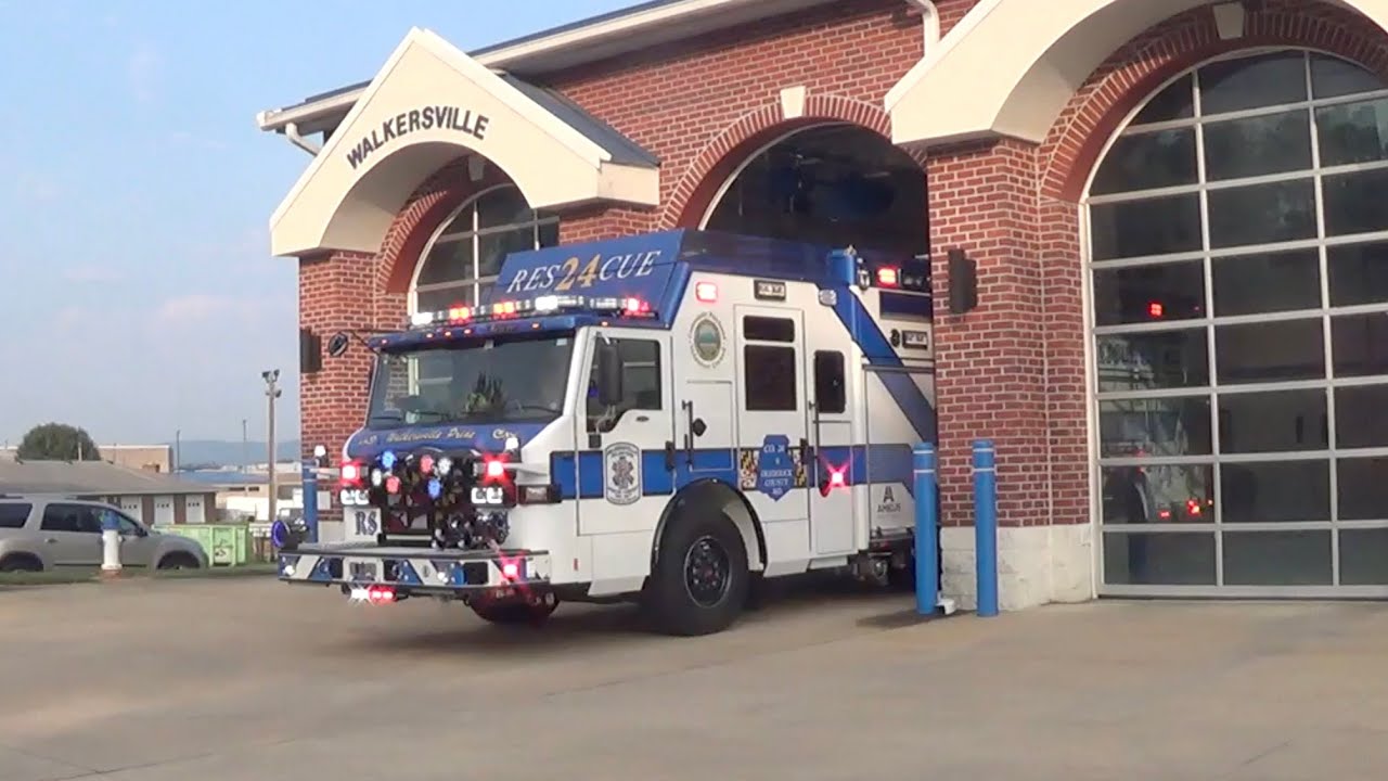 Walkersville NEW Rescue 24 Responding - YouTube