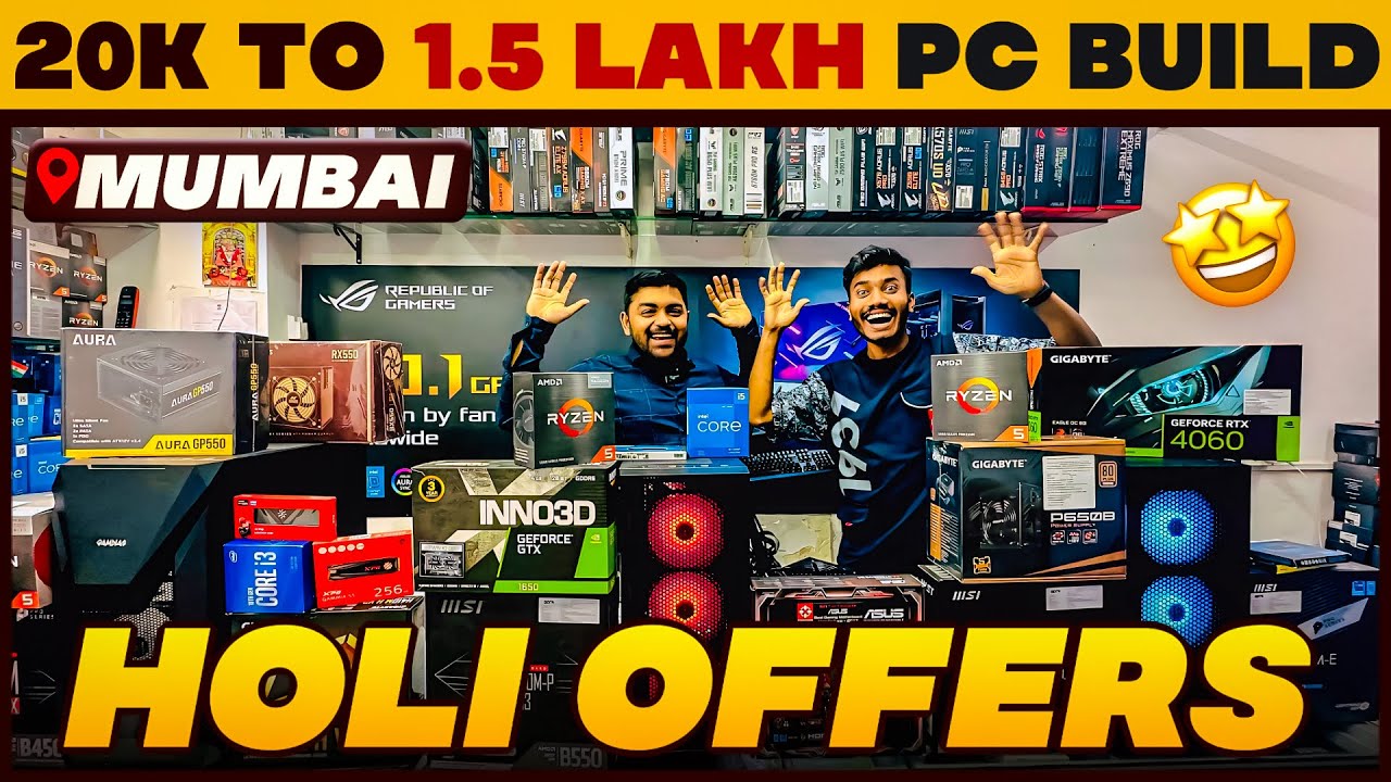 Cheapest Pc Build in India Holi Special Offer | Gaming Pc Build in ...