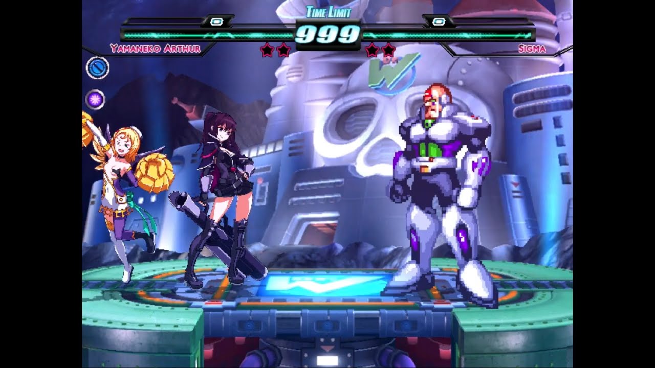 M.U.G.E.N. Yamaneko Arthur Battles - Sigma (Nexus Games) - YouTube