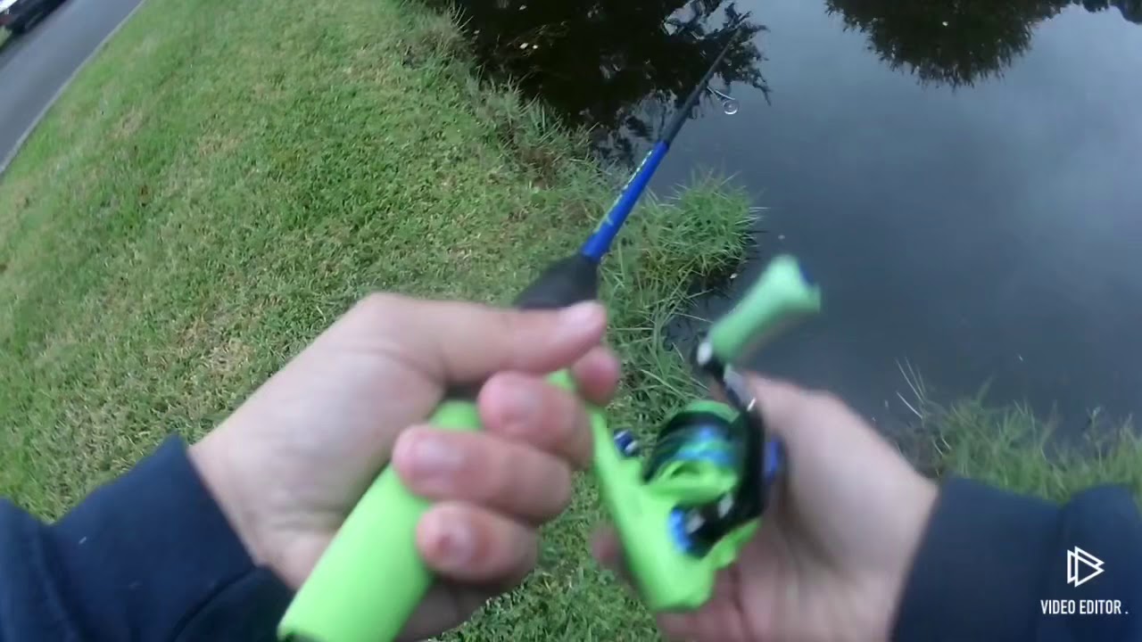 Fishing with (sewing thread) - YouTube