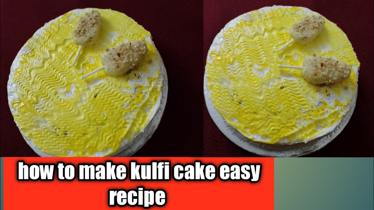 how to make kulfi cake easy recipe വായിലിട്ടാൽ അലിഞ്ഞ് പോകും - YouTube