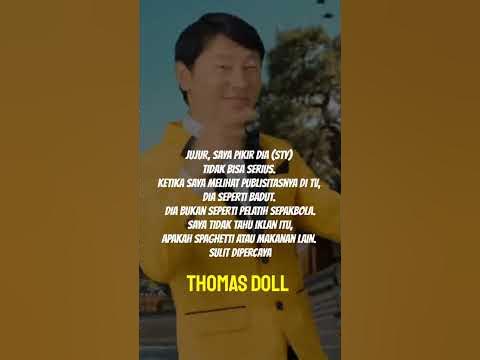 Thomas Doll Sebut Sin Tae Yong Seperti Badut 🤡 #sty - YouTube