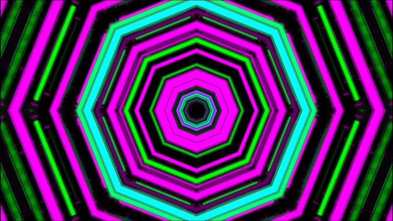 Colorful Disco Effect Party Colors - YouTube