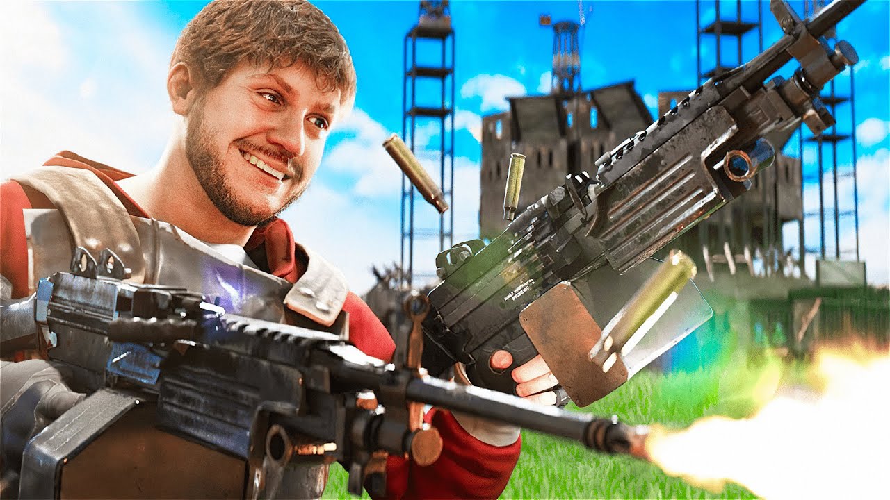 Rust How Fast Can I Get An M249 Youtube