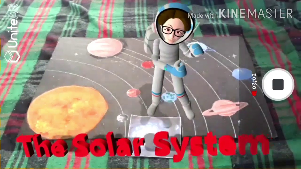 The Solar System (Augmented Reality) - YouTube