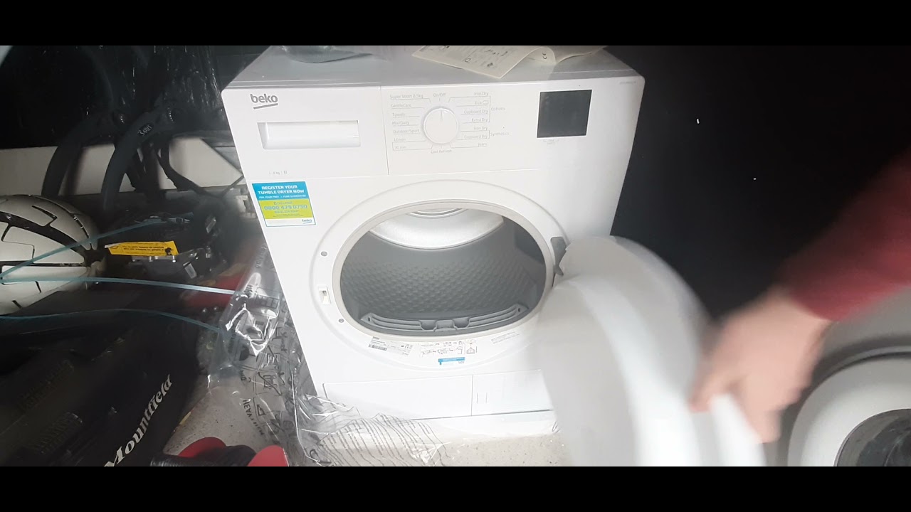 Beko DTKCE80021W unboxing - YouTube