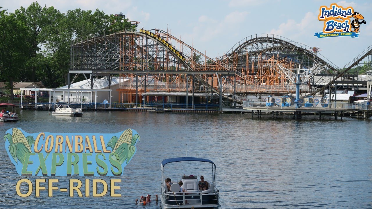 Cornball Express Off-Ride Footage (2020), Indiana Beach CCI Wooden ...