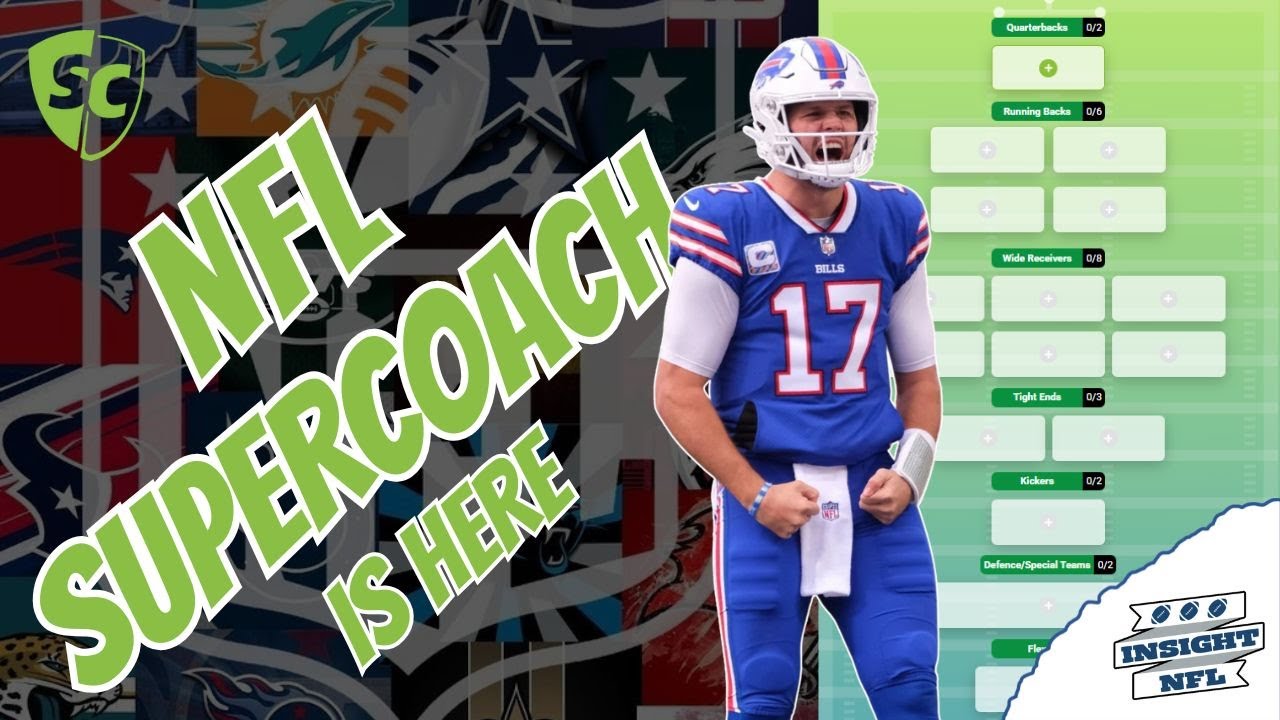 NFL SUPERCOACH IS HERE | Fantasy NFL - YouTube
